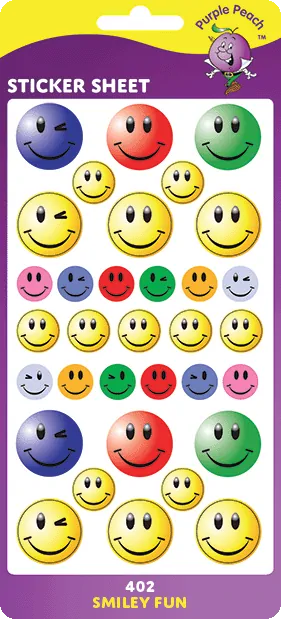 402 Smiley Fun Stickers