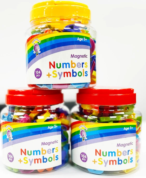 Magnetic Numbers & Symbols Tubs